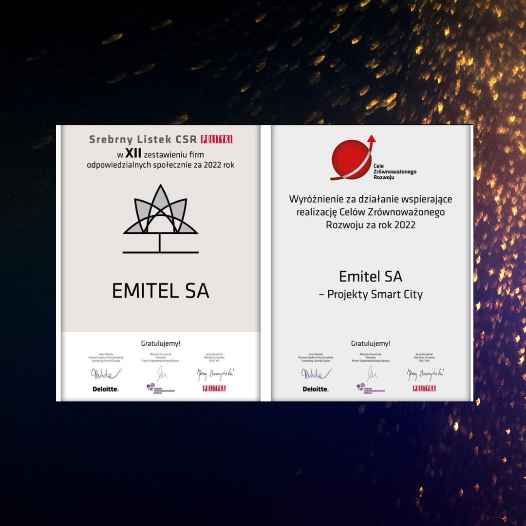 Emitel ponownie nagrodzony Srebrnym Listkiem CSR POLITYKI oraz z ...